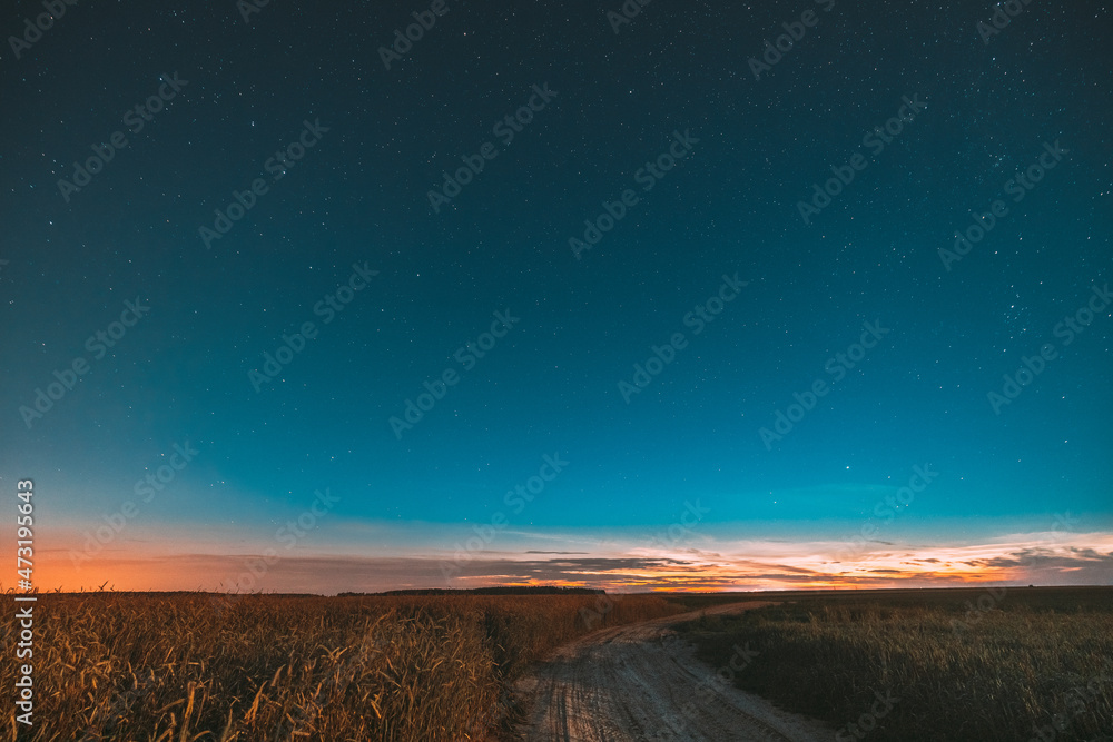 Summer Country Night Sky