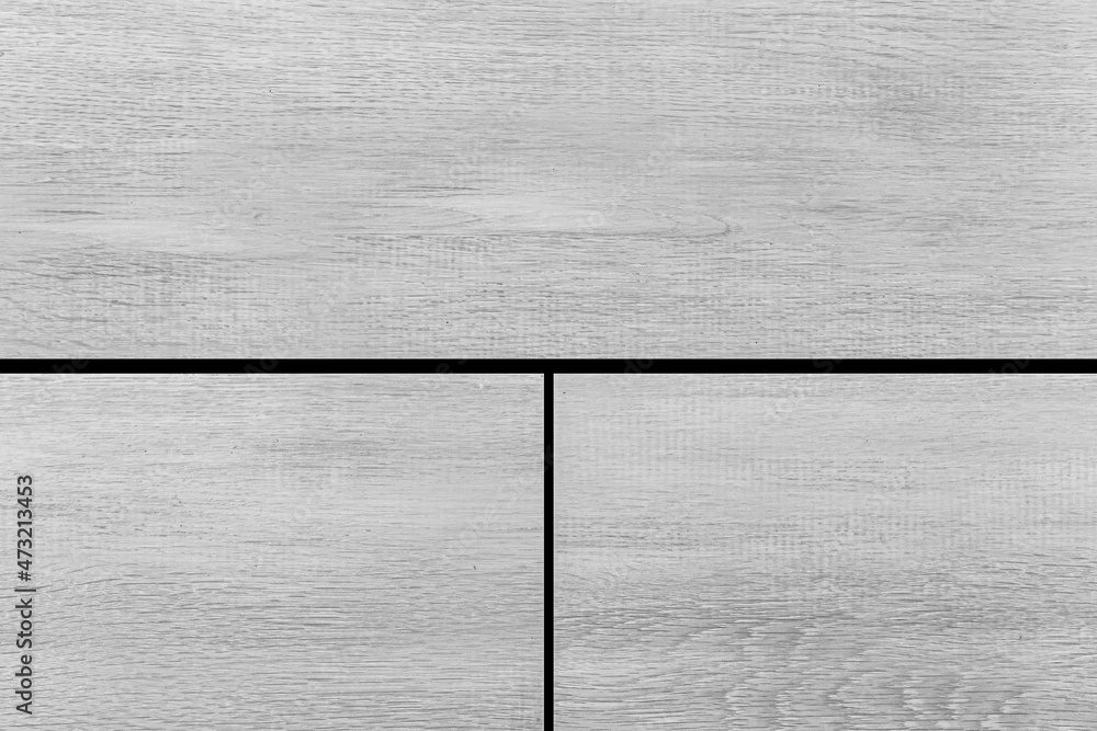 Wood grain white ceramic floor tile pattern and texture background ...