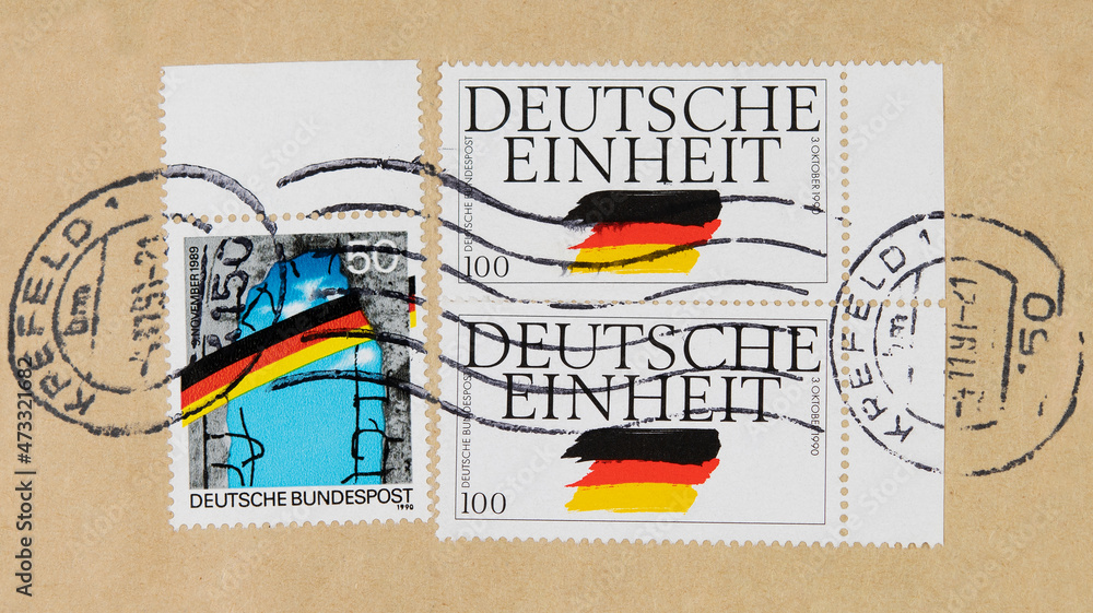 briefmarke stamp vintage retro alt old gebraucht used frankiert ...