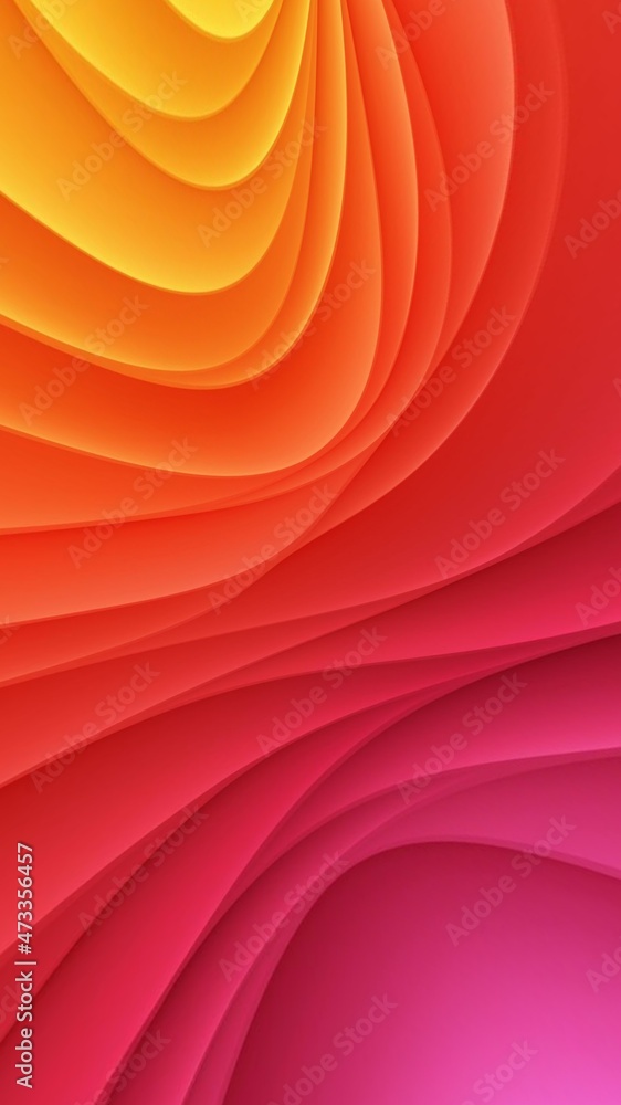 Colorful many sheet bright paper background. Paper abstraction of the ...