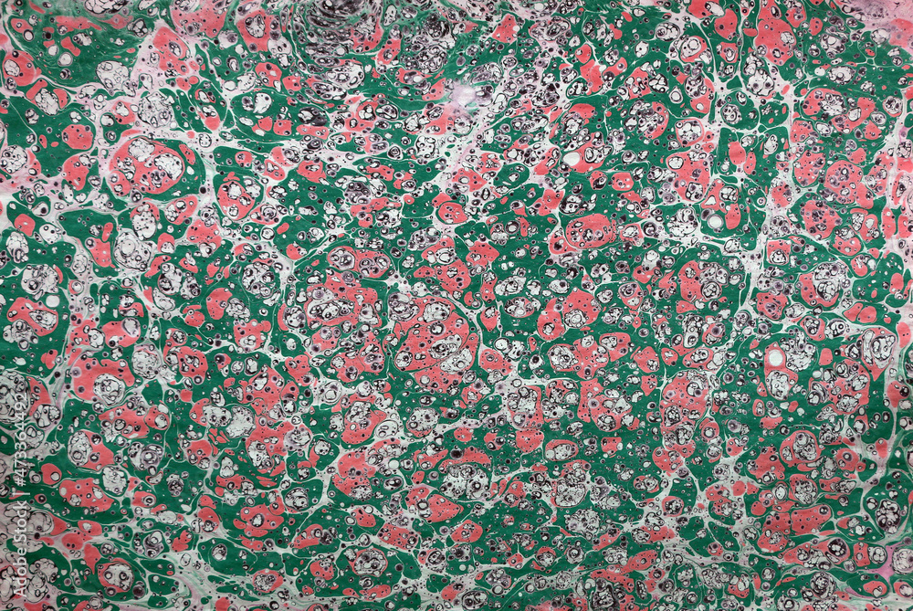 ภาพประกอบสต็อก Earth tone colored, Battal Ebru or Somaki art ...