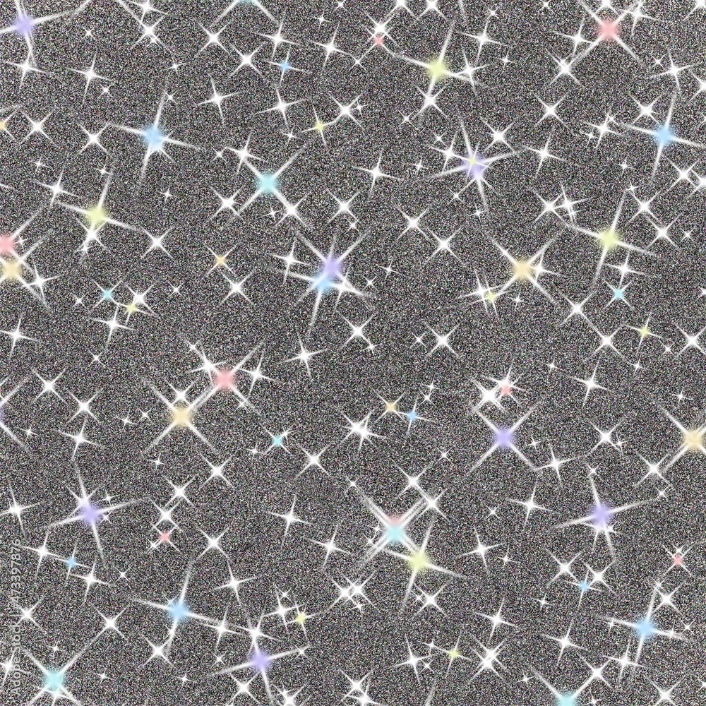 Silver glitter background, sparkling shimmer glow particles texture ...