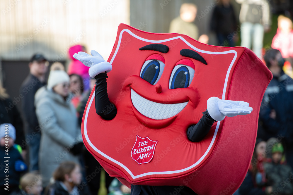 Foto de St. John's, Newfoundland, Canada-December 2021: A person ...