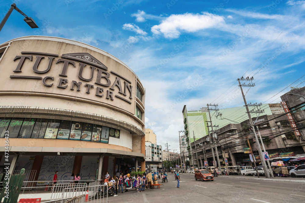 Tondo, Manila, Philippines - Dec 2021: Tutuban Center and Recto Avenue ...