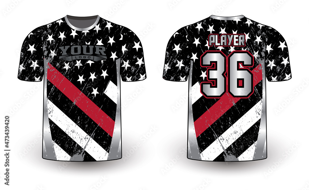 Sports gear template mockup perfect fit for all sports. The designs ...