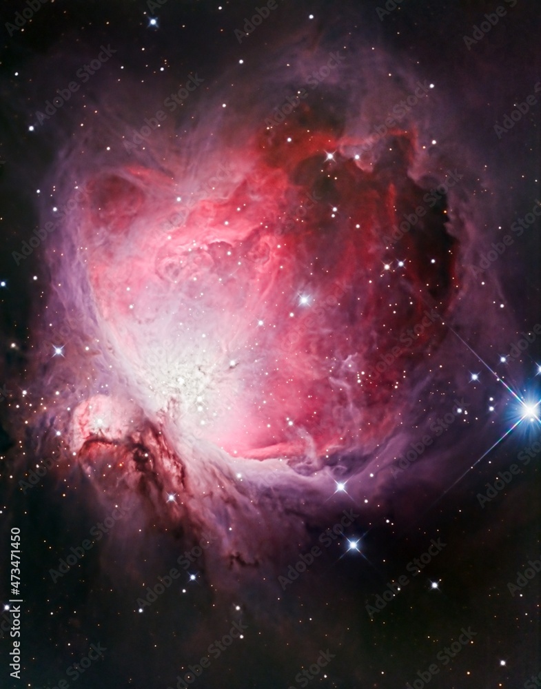 Poster The Orion Nebula, Messier 42, M42, NGC 1976 Diffuse nebula – Wall Art | UkPosters