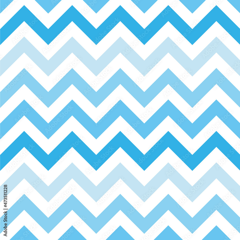 blue ZIG ZAG pattern. Chevrons seamless pattern background retro ...