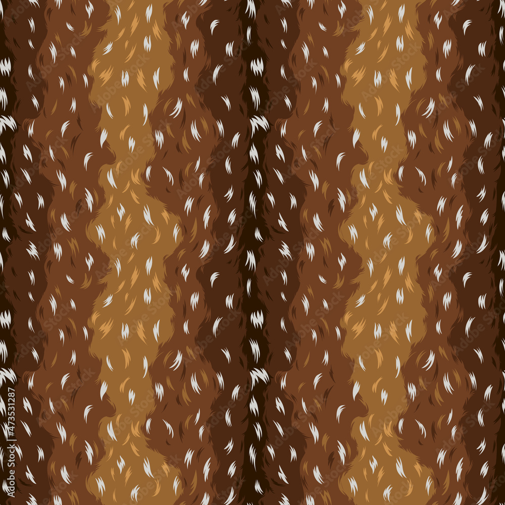 Animal skin fur pattern spots background. Deer, reindeer print pattern ...