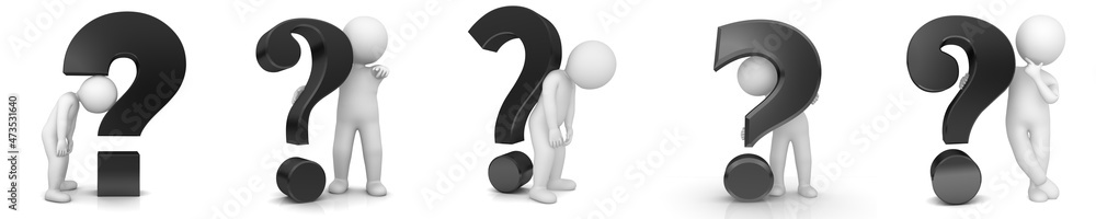 Question mark interrogation point ? sign black asking queries symbol ...