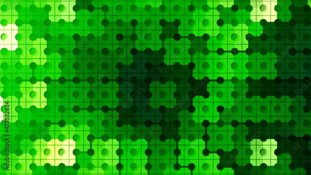 Stockvideo Abstract blinking puzzle tiles background trying to find a ...