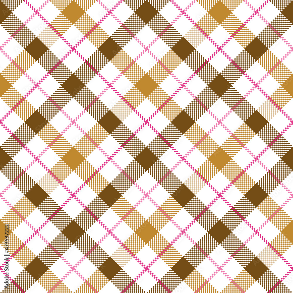 Classic seamless checkered pattern design for decorating, wrapping ...