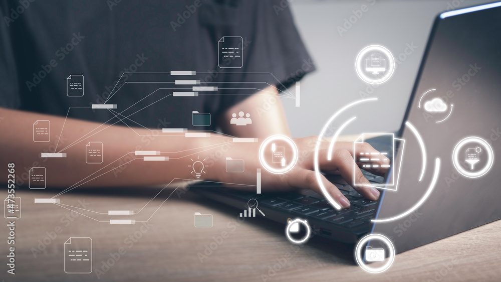 Document management, Database directory, E-document, Paperless office ...