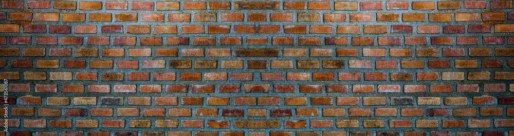 Red brick wall texture typically found in developed areas, often around ...
