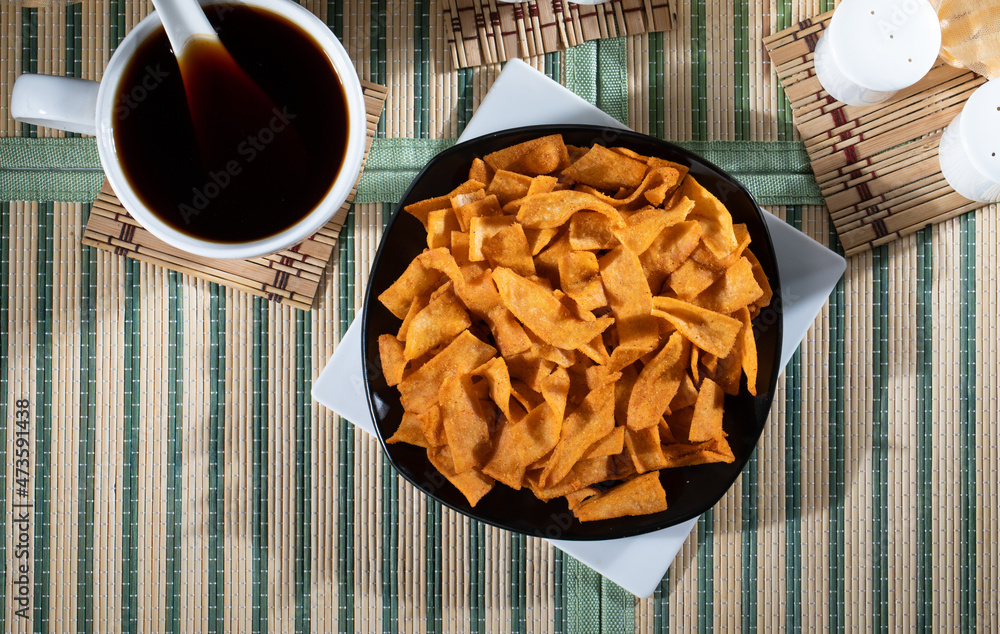 Soya Stick or Soya Papri Stock Photo | Adobe Stock