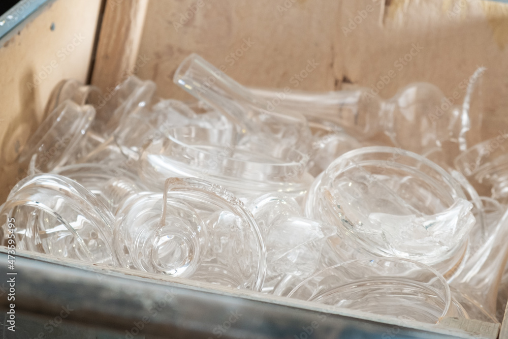 Broken Plastics Items