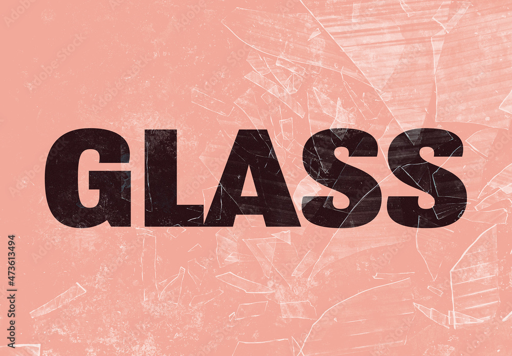 Glass Overlay Text Effect Stock Template | Adobe Stock