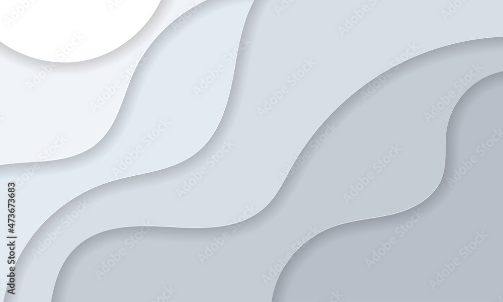 Abstract White liquid background. Modern background design. gradient ...