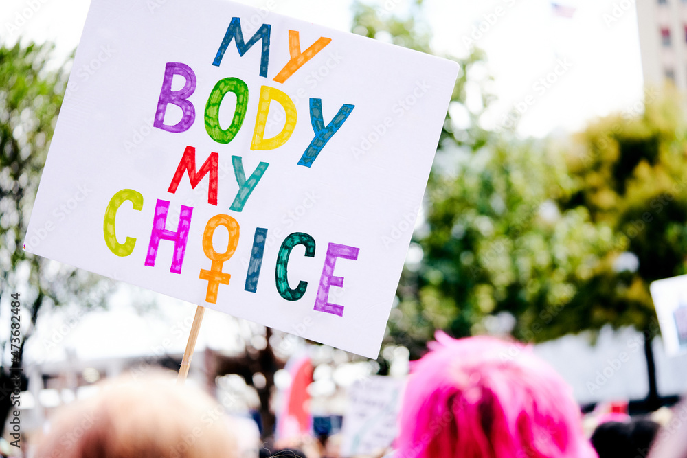 My body my choice Stock Photo | Adobe Stock