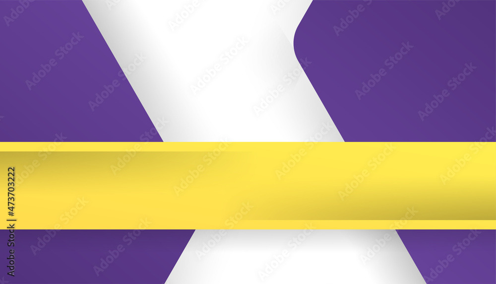 Modern purple and yellow abstract background. Vector illustration ...