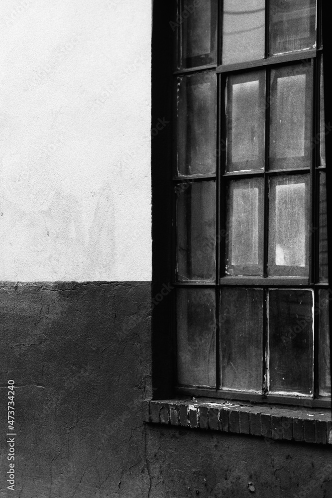 Window with perspective illusion Stock Photo | Adobe Stock
