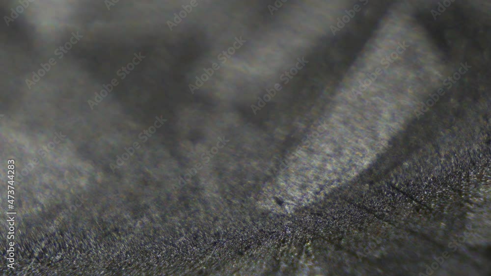 Polished metal texture, shiny zinc sheet micro-texture. Thin galvanic ...