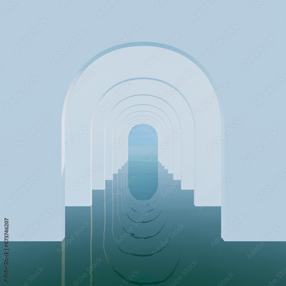 Arch Wall Stock Photo | Adobe Stock