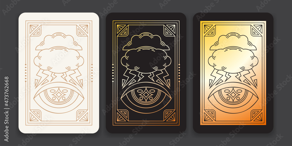 Collection of Border Frame Illustration for Cards Stock Vector | Adobe ...