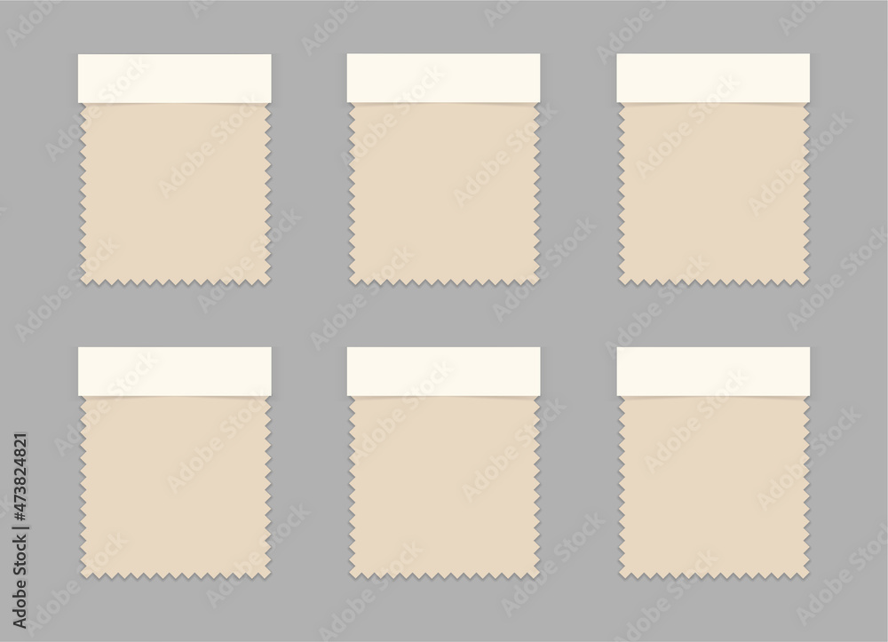 Fabric samples Mood Board. Textile swatches for your design. Trendy ...