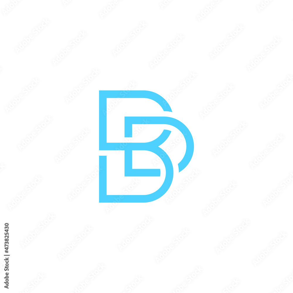 BD logo Stock Vector | Adobe Stock