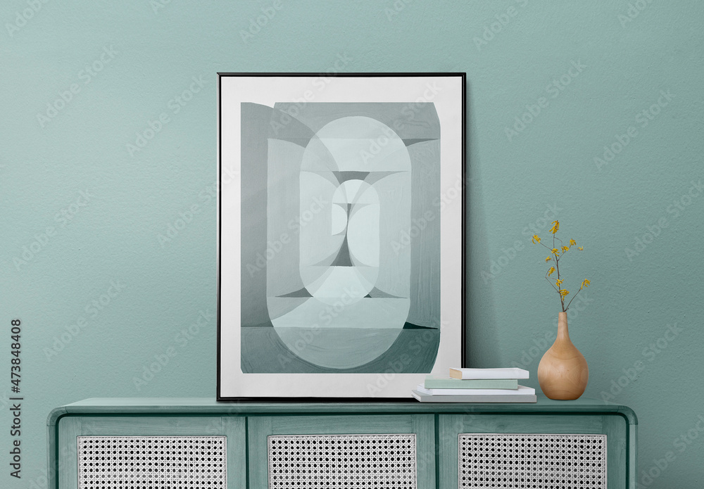 Editable Picture Frame Mockup Stock Template | Adobe Stock