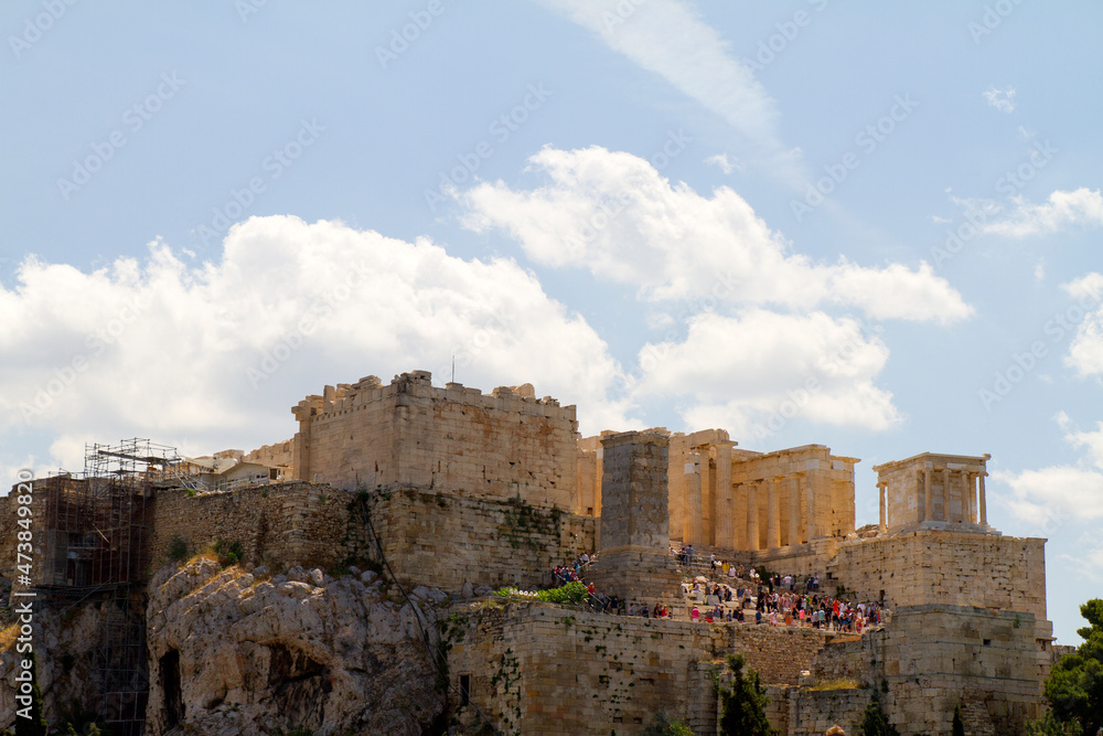 Foto de Partenon o Parthenon en la ciudad de Atenas o Athens en el pais ...