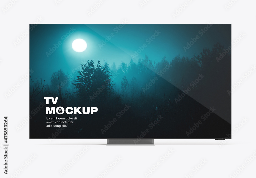 Tv Mockup Stock Template | Adobe Stock