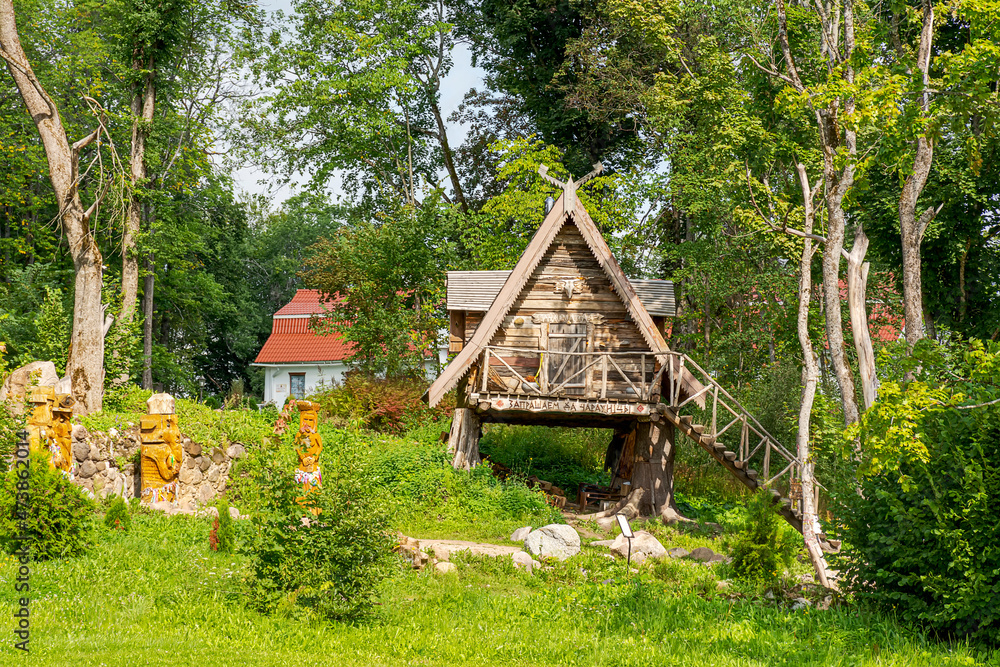 Site of ancient Slavic beliefs and cults. The Pantheon of Gods is a ...