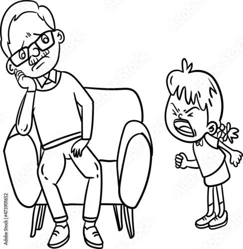 Disrespectful Kid Clipart