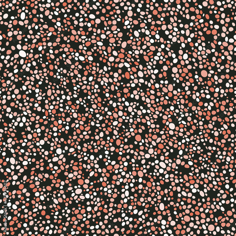 Gravel Texture. Seamless pattern. Abstract pebble, stone, boulder ...