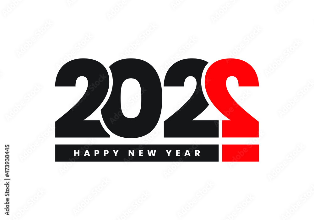 Happy New Year 2022 Creative Question Mark Logo Vector Design Stock ...