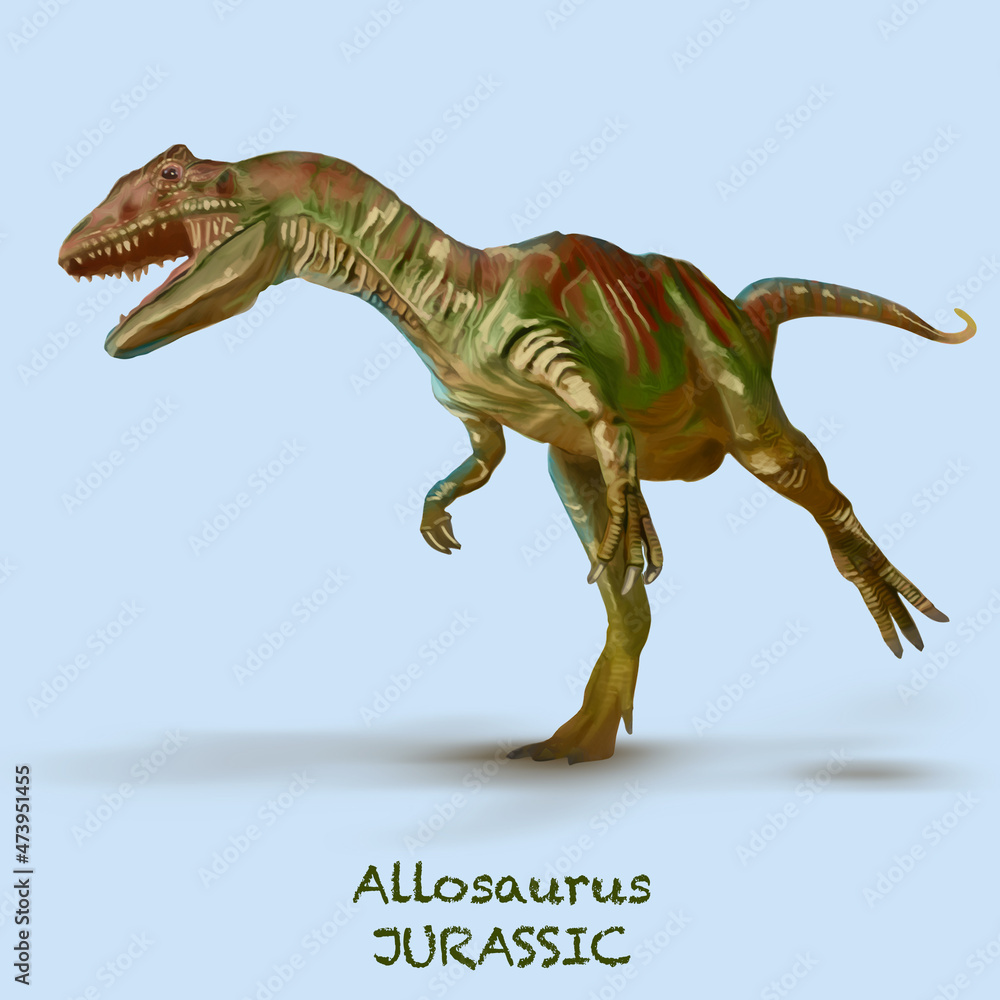 " Allosaurus JURASSIC. A collection of various dinosaurs and reptiles ...