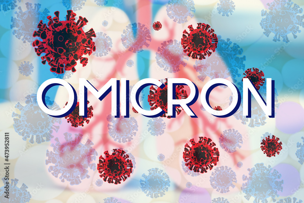 Omicron coronavirus variant. Omicron Covid-19 variant Coronavirus ...