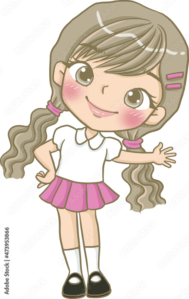 Cute Girl Cartoons To Draw