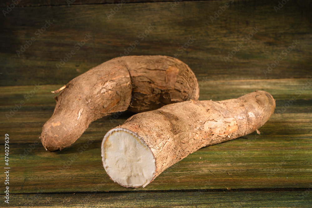 Manicaliente esculenta (cassava, cassava, manioc, Brazilian rice field ...