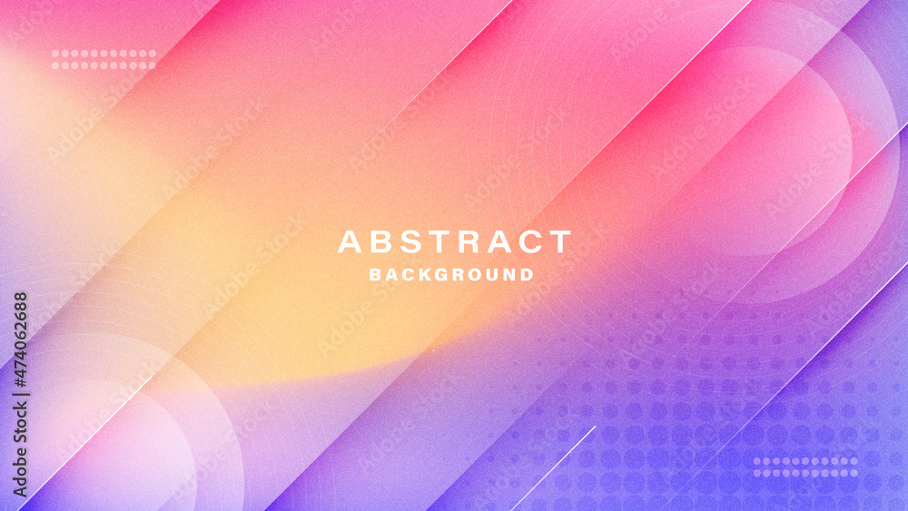 Gradient abstract background with dynamic shapes composition and ...