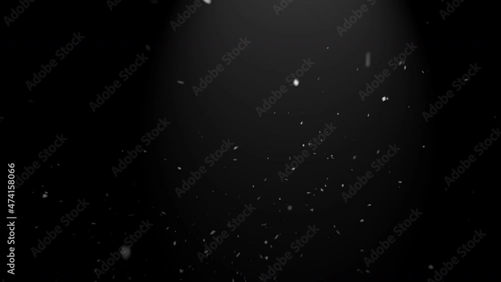 snowfall overlay, black background - winter, slowly falling snow effect ...