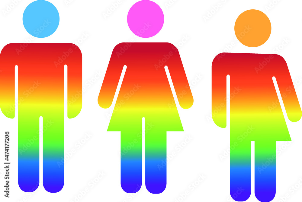 Gender icons set. Sexual orientation concept. Signs for web page ...
