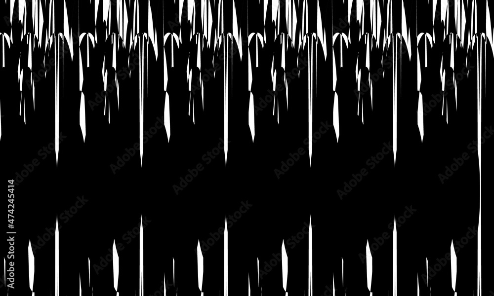 black Mysterious patterns in the style of op-art original wallpaper for ...