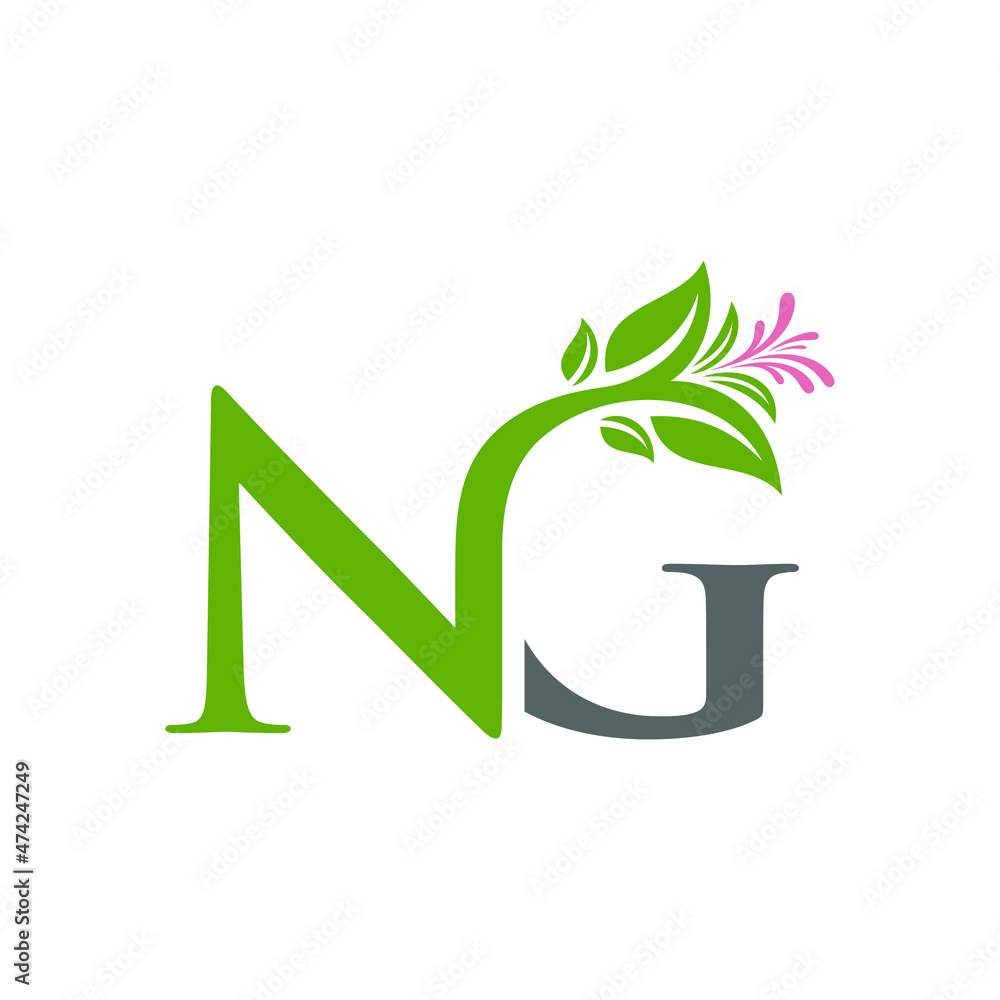 NG Logo/Icon Stock Vector | Adobe Stock