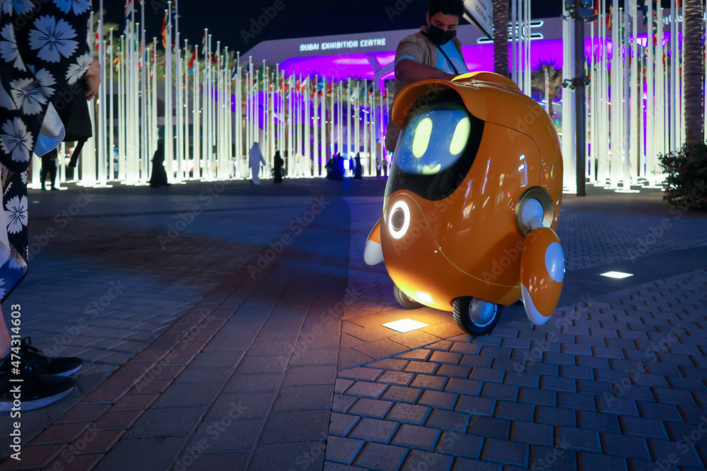 UAE, Dubai - November 30, 2021: Kids playing with Opti. Cute small ...