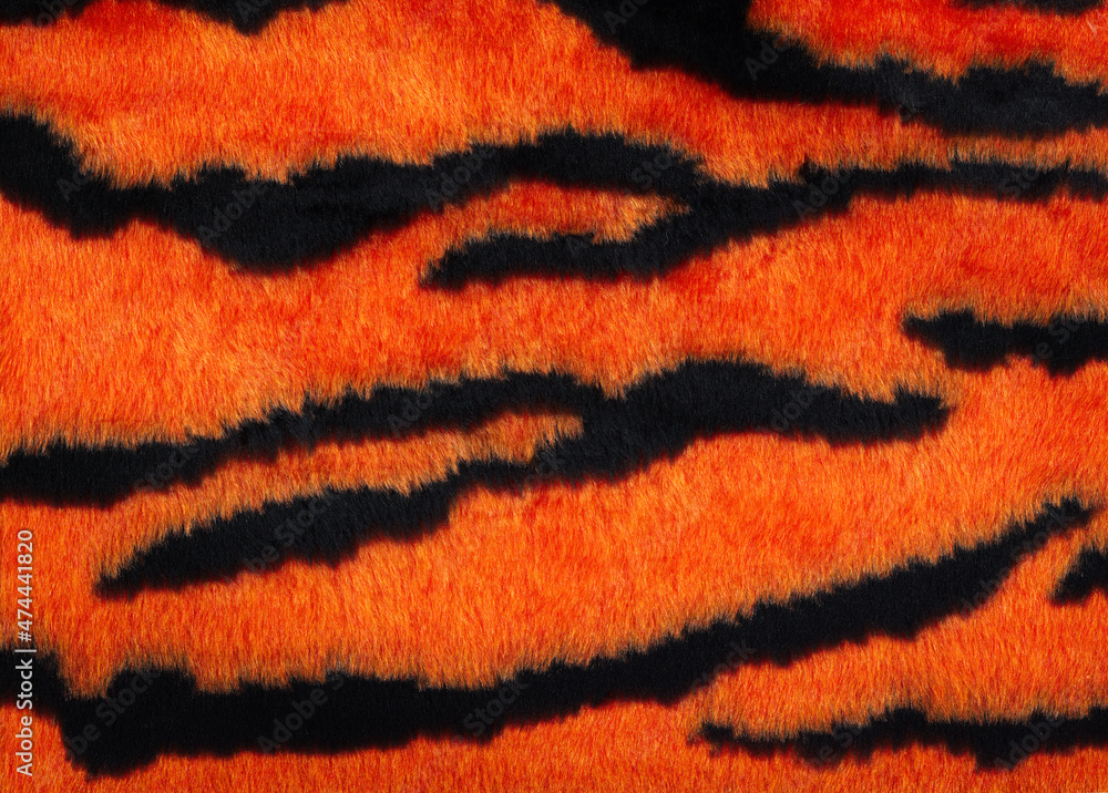 Tiger fur background. Background with a pattern of tiger stripes, tiger ...