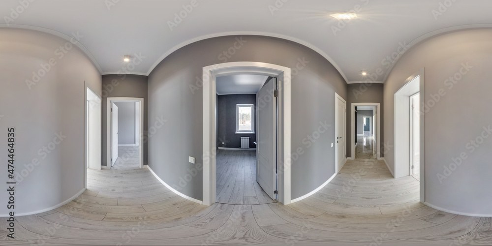 full seamless spherical hdr panorama 360 degrees angle view in modern ...
