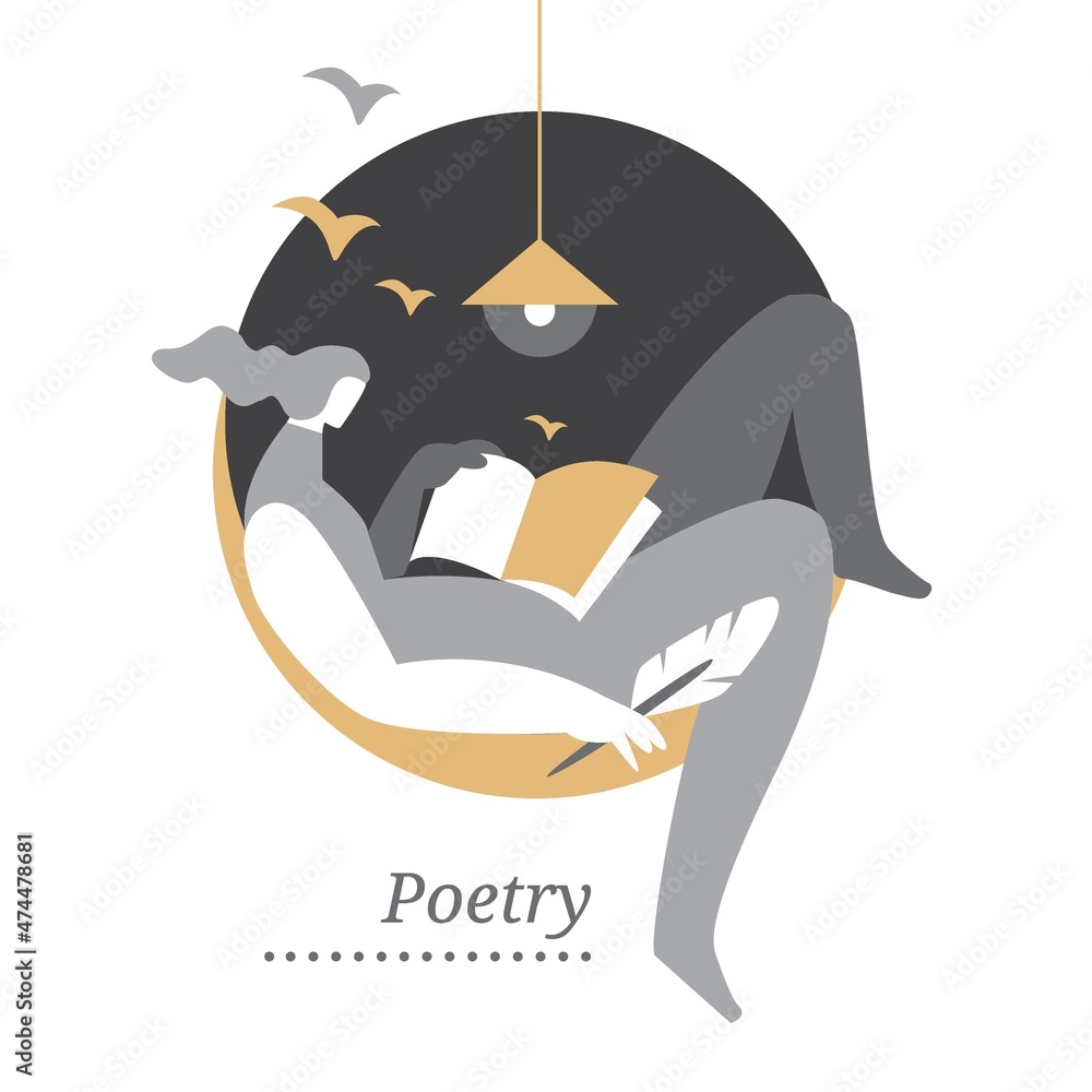 Poetry, writing poetry, literary creativity. Writer, poet, copywriter ...