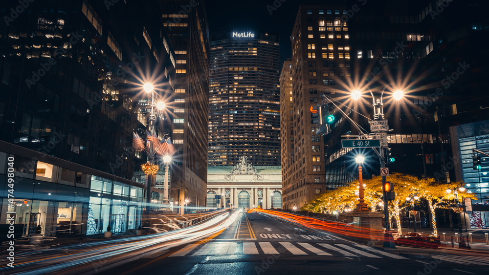 Metlife Building Night